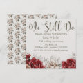 New Vintage Wedding Anniversary Invitation | Zazzle