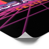 New Wave Retro Los Angeles Poster | Zazzle