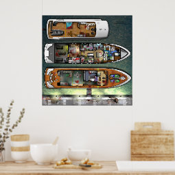 New Yacht Design Poster | Zazzle