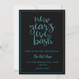 New Year Eve's Bash Invitation | Zazzle