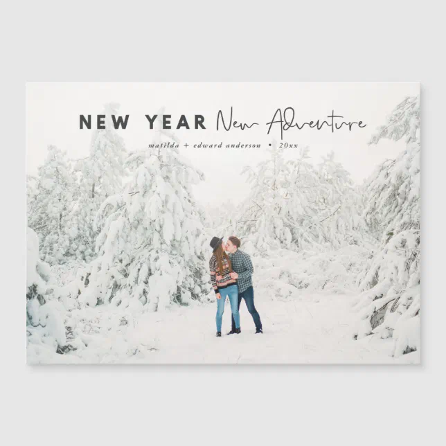 New year new adventure photo holiday | Zazzle
