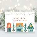 New Year New Home Holiday Postcard | Zazzle