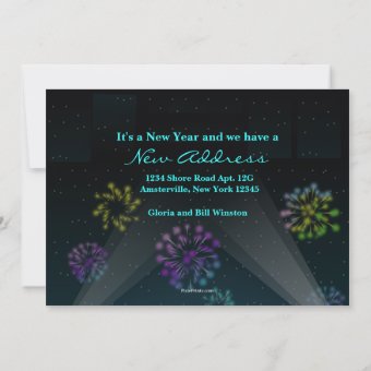 New Year Spotlights Invitation | Zazzle