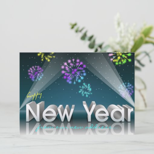 New Year Spotlights Invitation | Zazzle