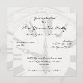 New Year's Countdown Clock Party Invitations | Zazzle