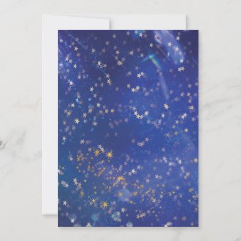 New Years Eve party starry sky Invitation | Zazzle