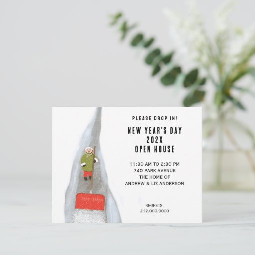 New Year's Open House Invitation | Zazzle