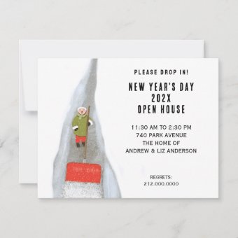 New Year's Open House Invitation | Zazzle