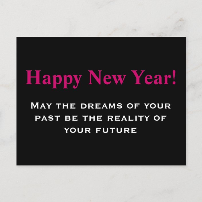 New Year's Postcard | Zazzle.com