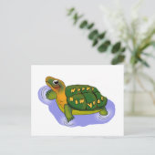 New Years Turtle Holiday Postcard | Zazzle