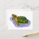 New Years Turtle Holiday Postcard | Zazzle