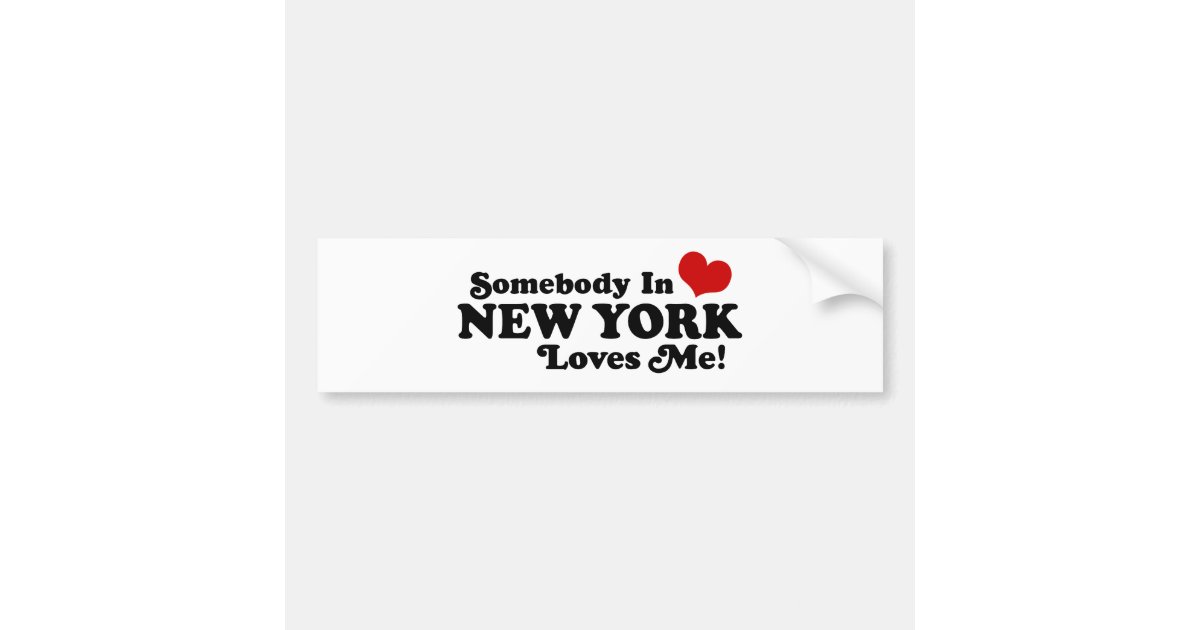 New York Bumper Sticker | Zazzle