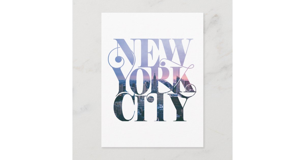 New York City design Postcard | Zazzle