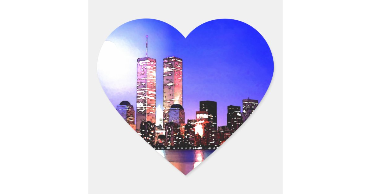 New York City Heart Sticker | Zazzle