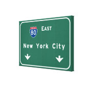 New York City Interstate Highway Freeway Road Sign | Zazzle