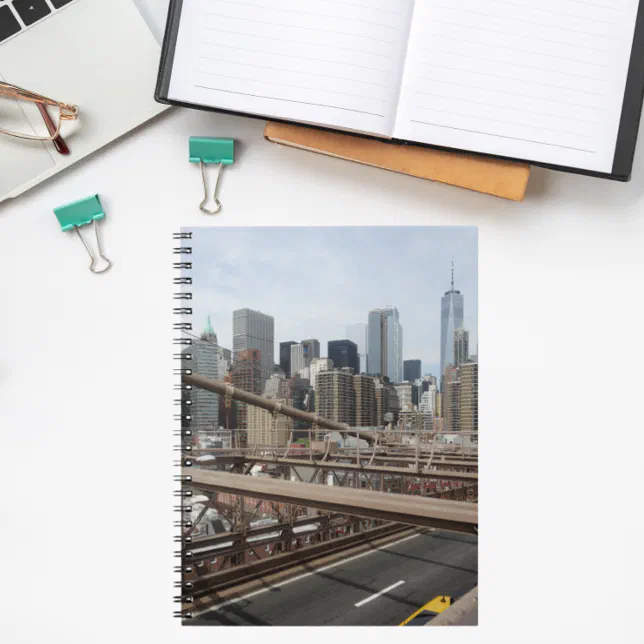 New York City Lower Manhattan Skyline Notebook | Zazzle