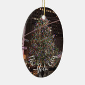 New York City Rockefeller Center Christmas Tree Ceramic Ornament | Zazzle