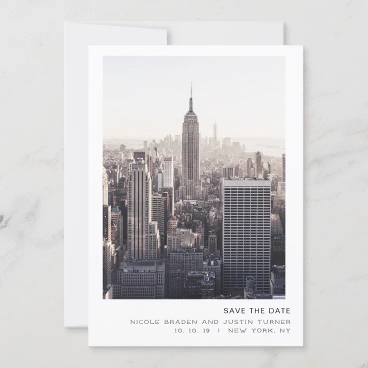 New York City Save the Date | Zazzle