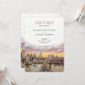 New York City Save-the-Date Brooklyn Bridge Invitation | Zazzle