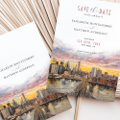 New York City Save-the-Date Brooklyn Bridge Invitation | Zazzle