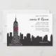 New York City Skyline Cityscape Party Invitation | Zazzle