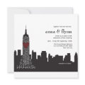 New York City Skyline Cityscape Party Invitation | Zazzle