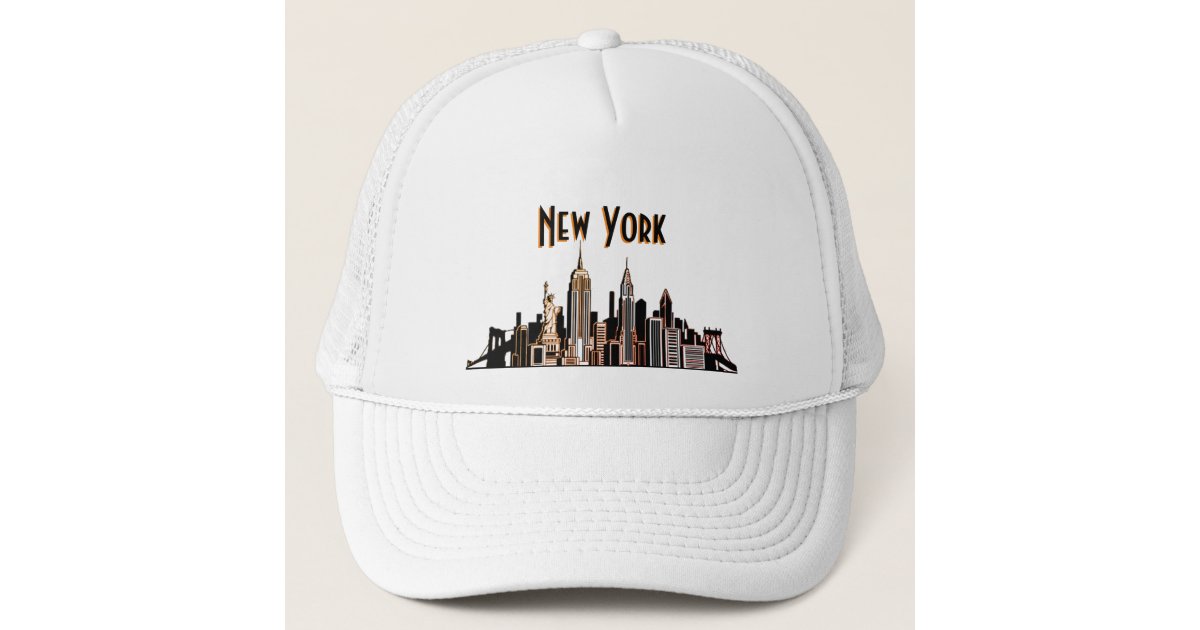 New York City Skyline Hat | Zazzle