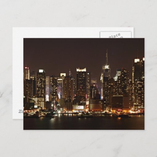 New York City Skyline Postcard | Zazzle