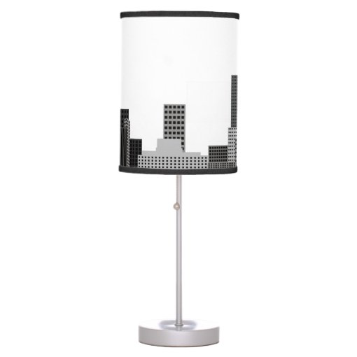 New York City Skyline Table Lamp | Zazzle