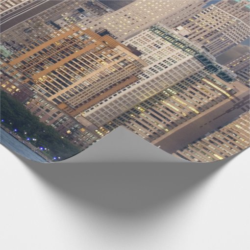 New York city skyline Wrapping Paper | Zazzle