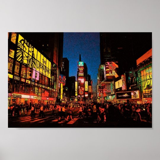 New York City (Times Square) Poster | Zazzle.com