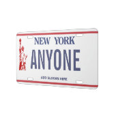 New York Custom License Plate | Zazzle