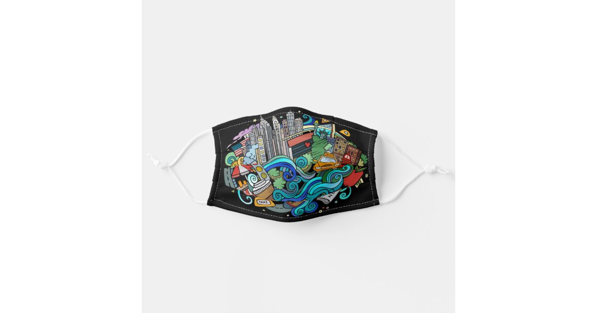 New York Face Mask | Zazzle