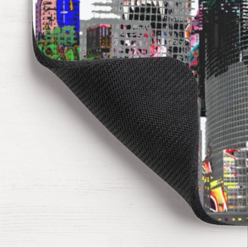 New York graffiti skyline Mouse Pad | Zazzle