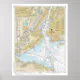 New York Harbor Nautical Chart 12327 | Zazzle