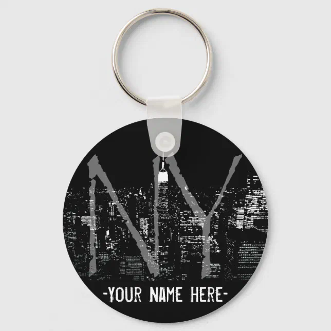 New York Key Chain Customized New York Souvenirs | Zazzle
