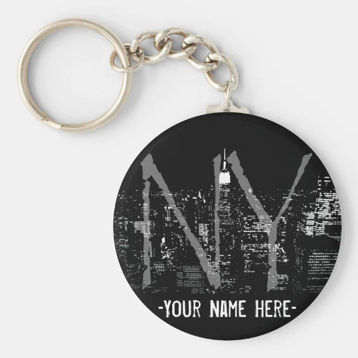 New York Key Chain Customized New York Souvenirs | Zazzle