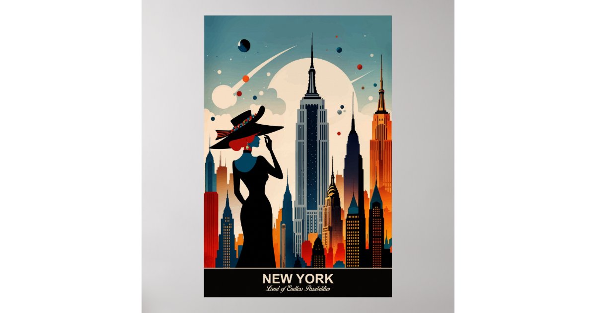 New York: Land of Endless Possibilities Poster | Zazzle