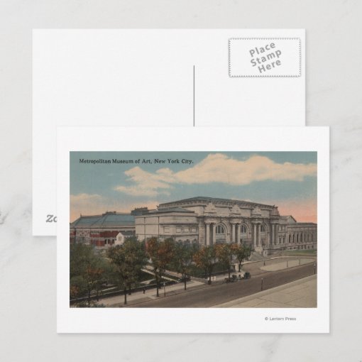 New York, NY - Metropolitan Museum of Art Postcard | Zazzle