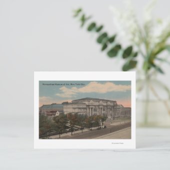 New York, NY - Metropolitan Museum of Art Postcard | Zazzle