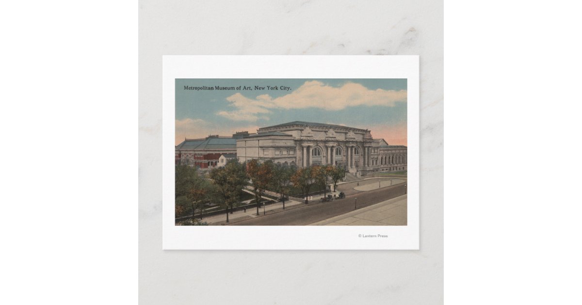 New York, NY - Metropolitan Museum of Art Postcard | Zazzle