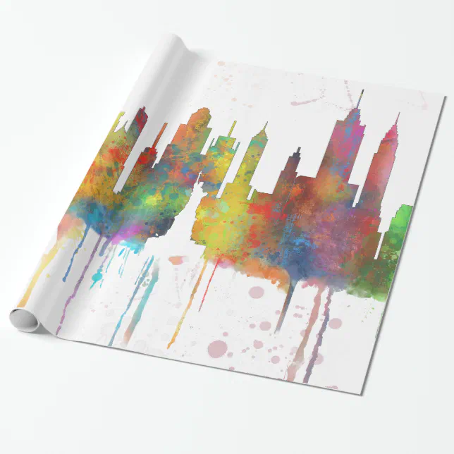 NEW YORK, NY SKYLINE - Wrapping Paper | Zazzle