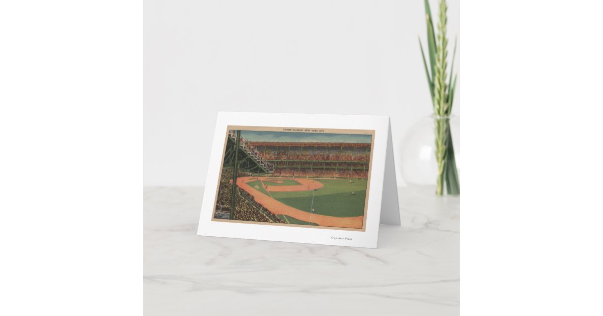 New York, NY - Yankee Stadium Card | Zazzle