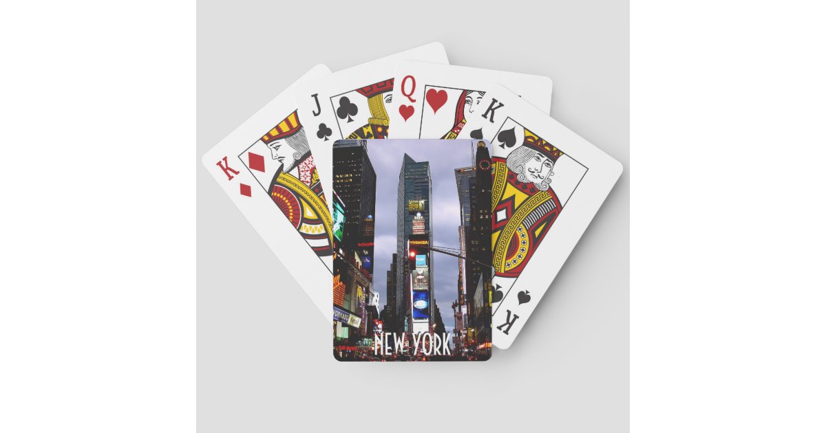 New York Playing Cards NYC Souvenir Cards Custom | Zazzle