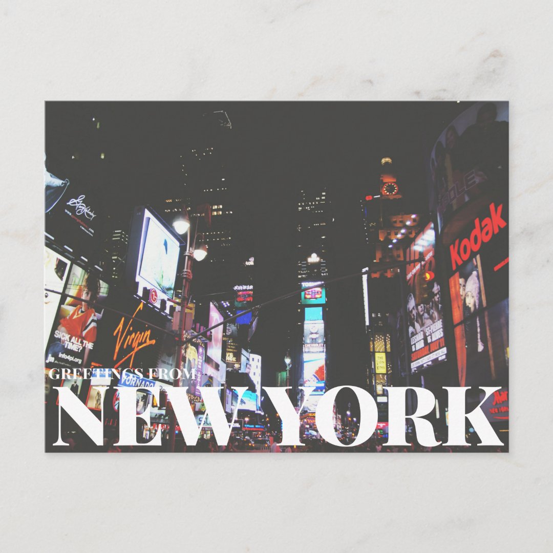 New York Postcard | Zazzle
