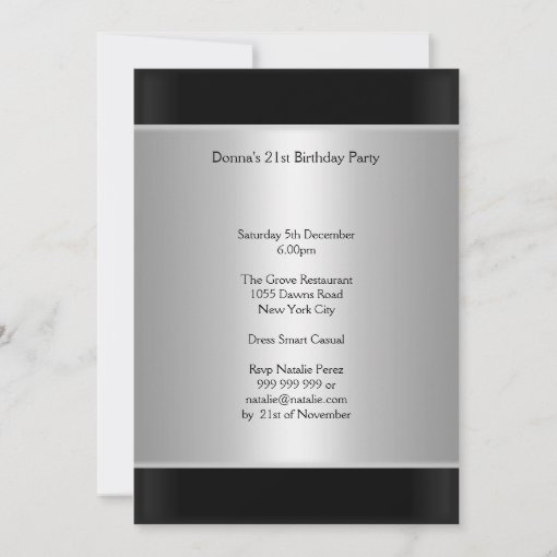 New York Private Party Invitation | Zazzle