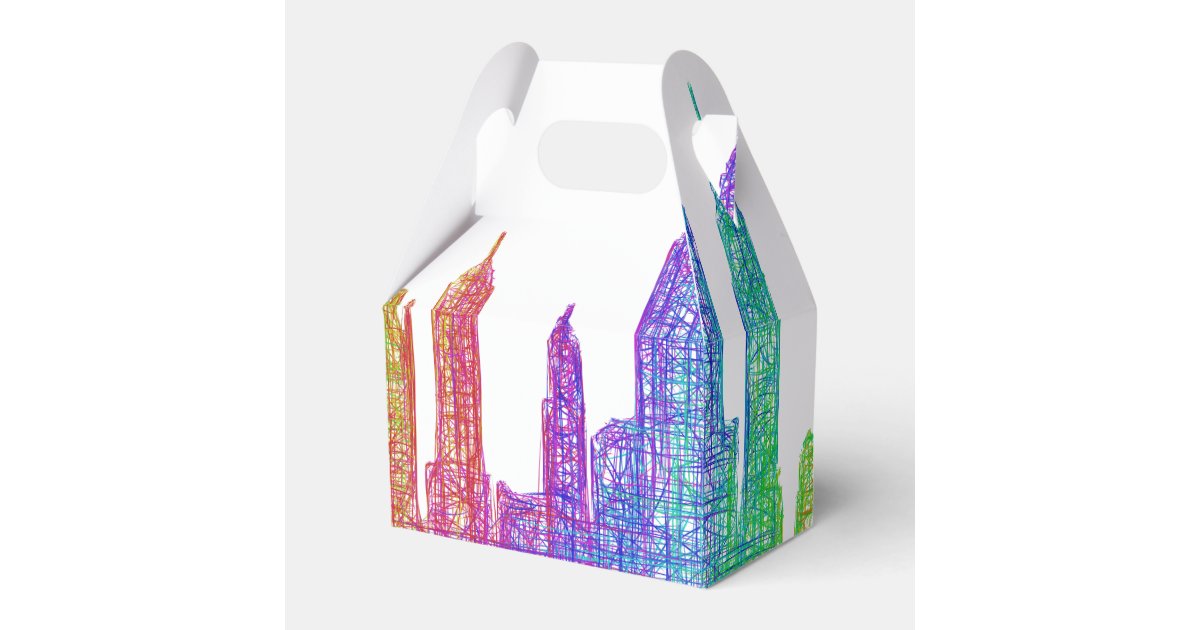 New York skyline Favor Boxes | Zazzle