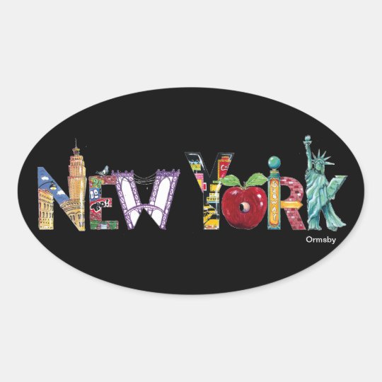 New York sticker | Zazzle.com