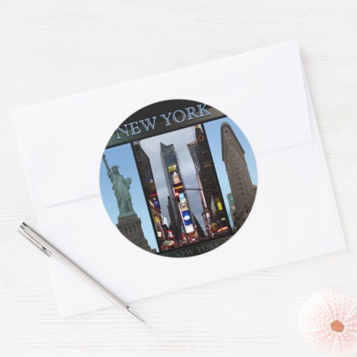 New York Stickers Cool New York Souvenir Stickers | Zazzle
