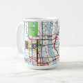 New York Subway Map 15 oz Classic White Mug | Zazzle